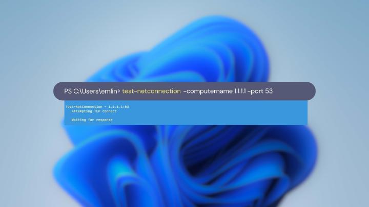 Test Windows Network Connectivity with Test-NetConnection | BearlyChilly